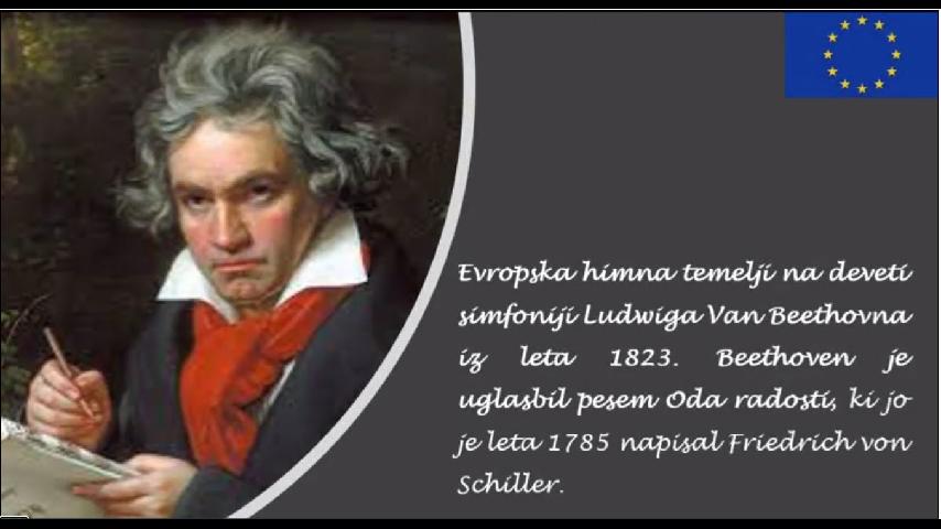 Ob dnevu Evrope - Oda radosti