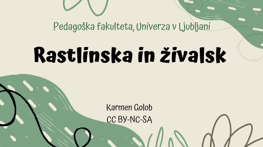 Rastlinska in živalska celica