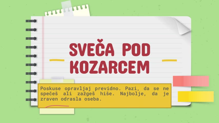 Poskus s svečo