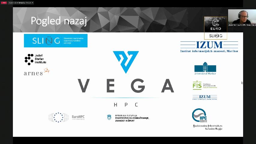 Superračunalnik EuroHPC Vega - projekti, utiliz...